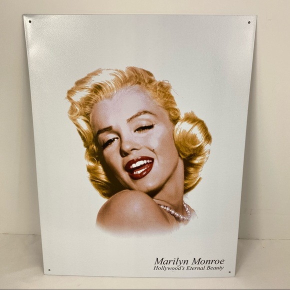 Marilyn Monroe | Wall Decor | 205 Marilyn Monroe Vtgretro Style Metal ...